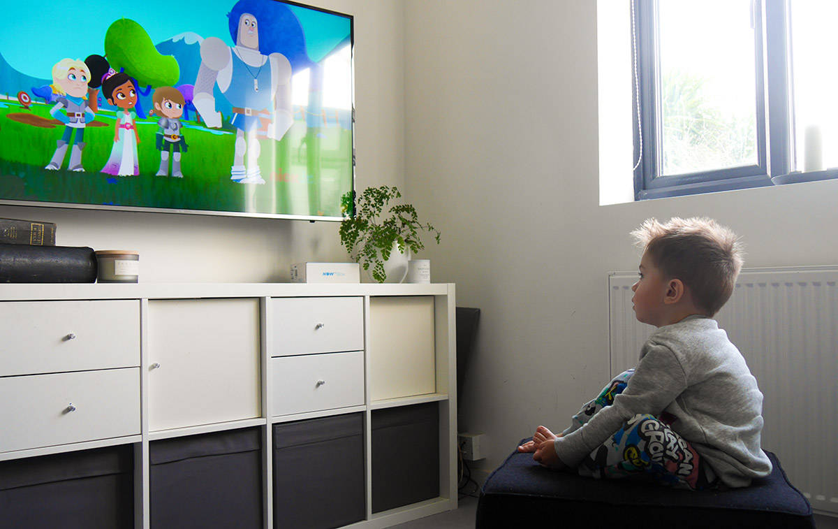 Keeping Everyone Happy, Even on a Sick Day with NOW TV Kids' Pass