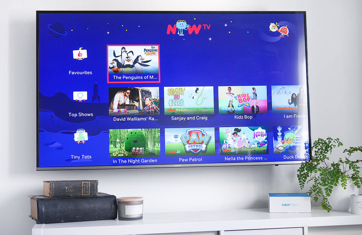 Keeping Everyone Happy, Even on a Sick Day with NOW TV Kids' Pass