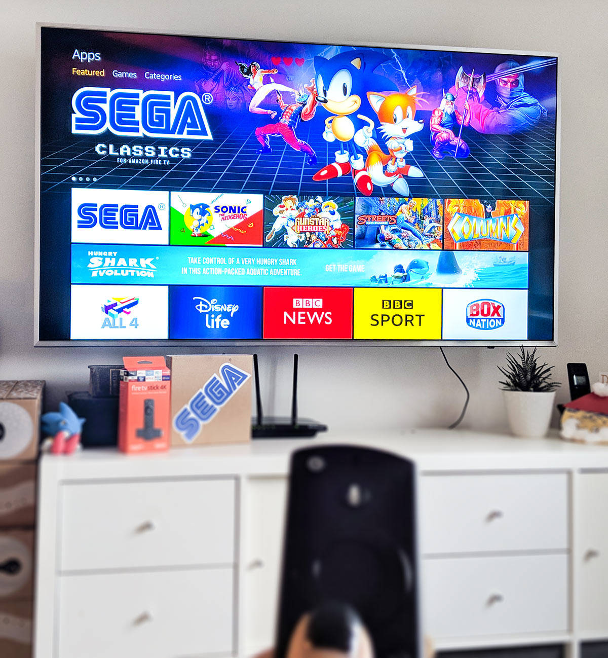 Sonic's Back | SEGA Classic App on Amazon Fire TV {sponsored}