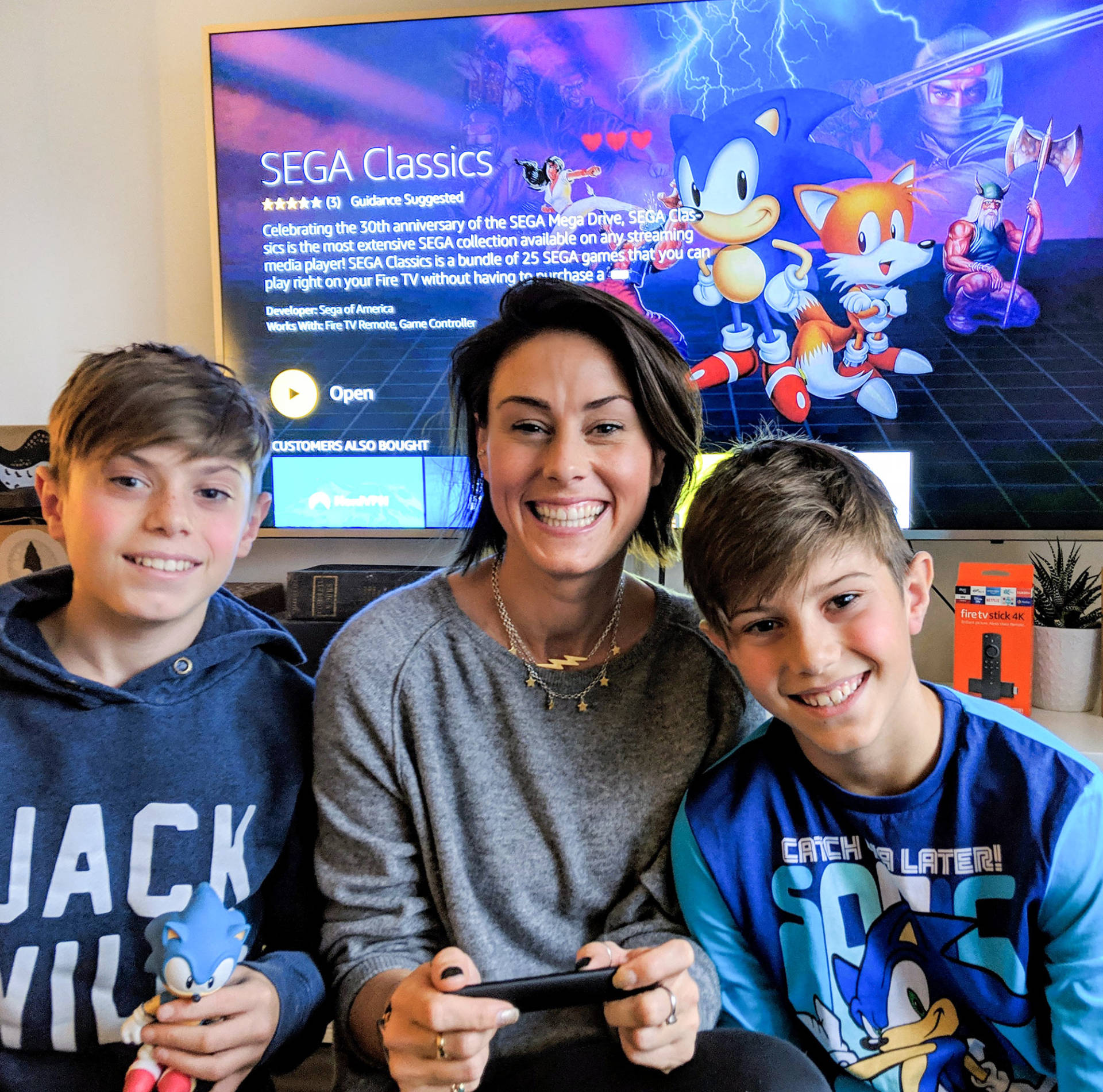 Sonic's Back | SEGA Classic App on Amazon Fire TV {sponsored}